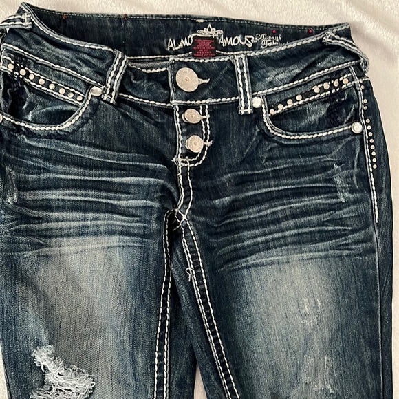 Almost Famous | Jeans | Almost Famous Jeans Size 3 3 Long Preowned But ...